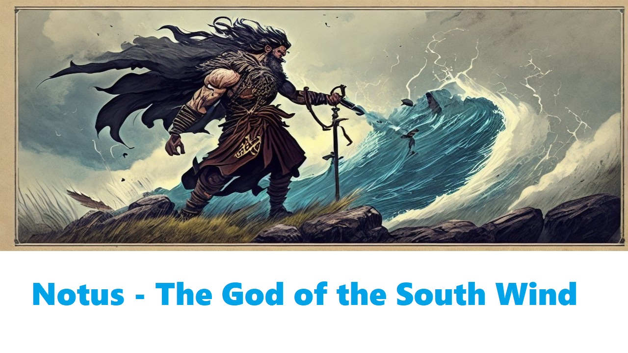 Notus - The God of the South Wind - GreekEdu
